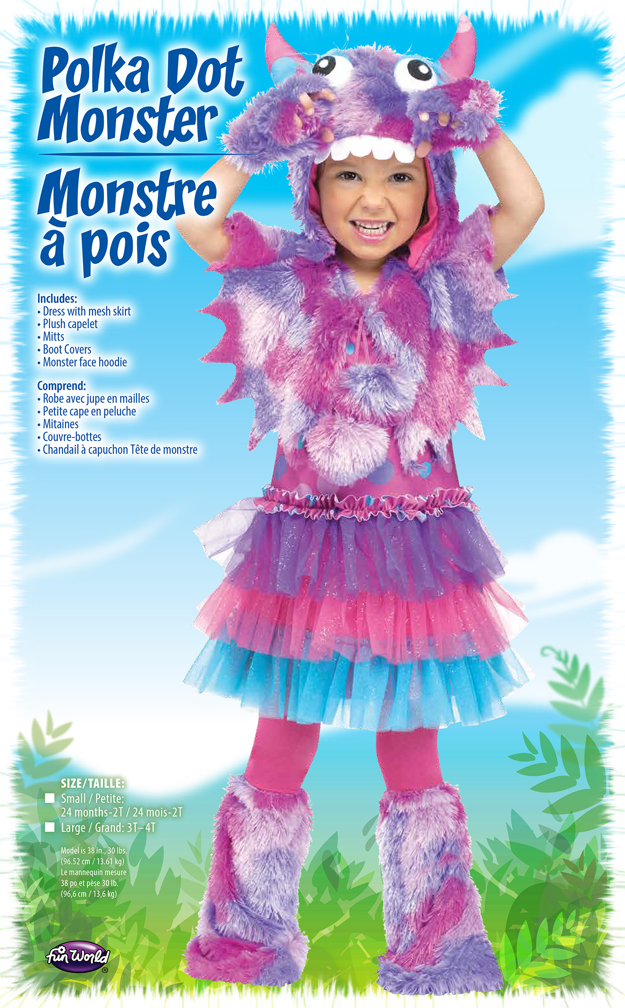 Polka Dot Monster - Toddler