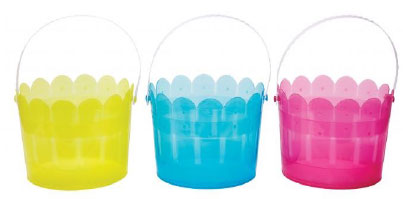 5" Translucent Bucket Assortment