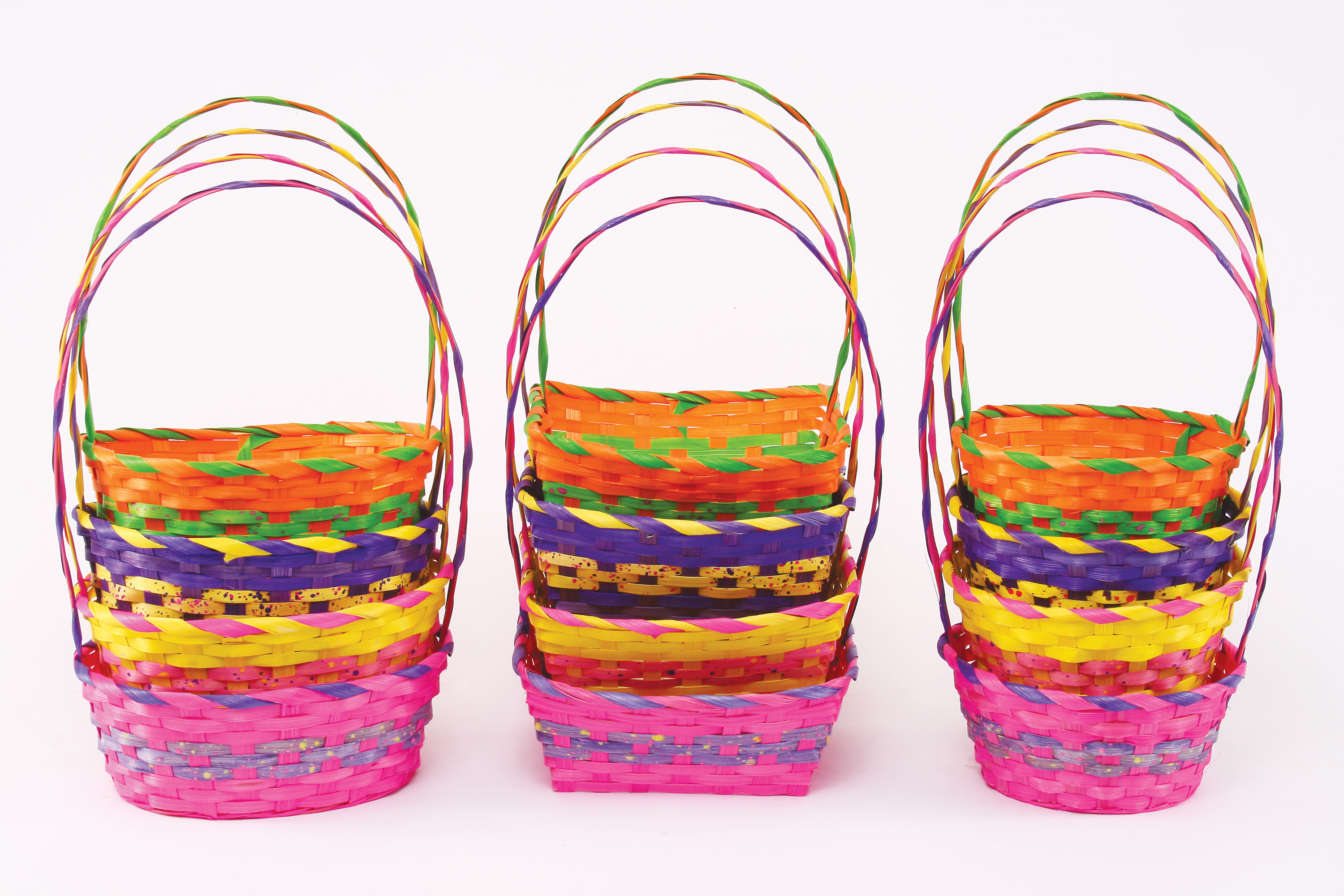 9” Hot Shades Basket Assortment