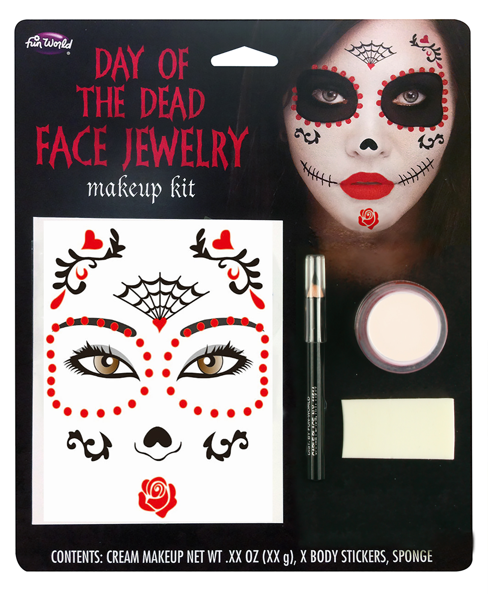 Day Of The Dead Makeup Kit