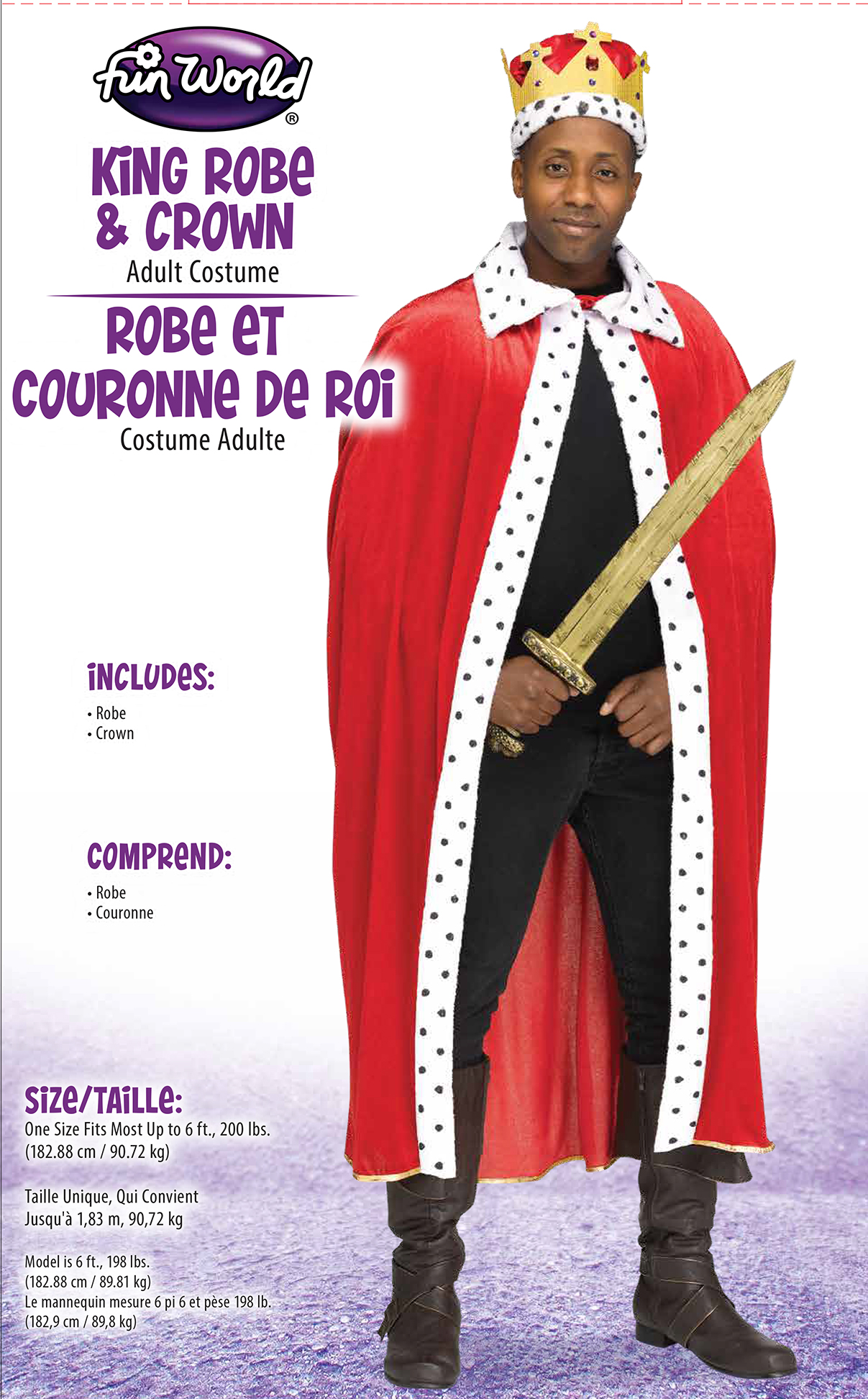 King Crown and Cape Assortment