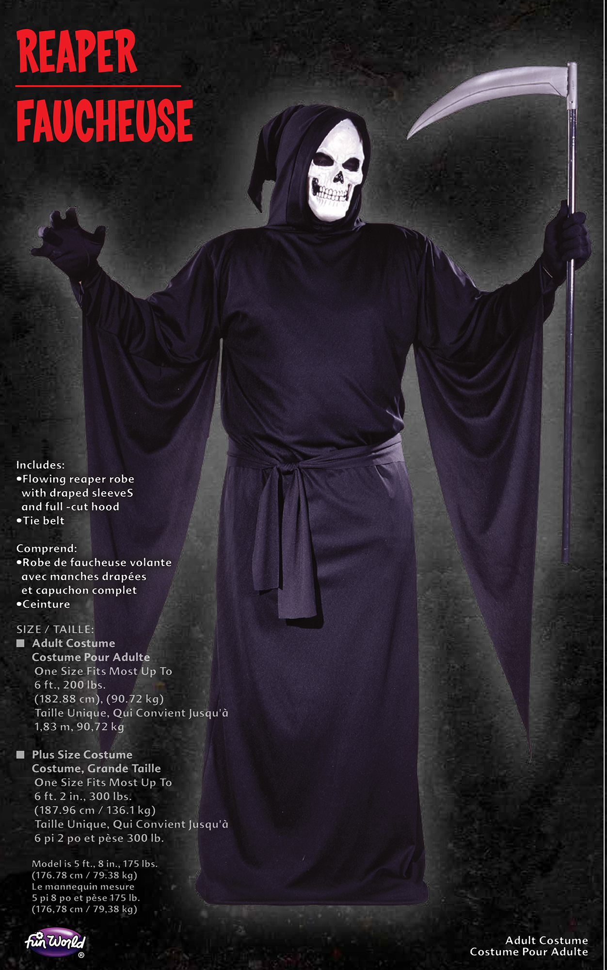 Grim Reaper Robe - Adult