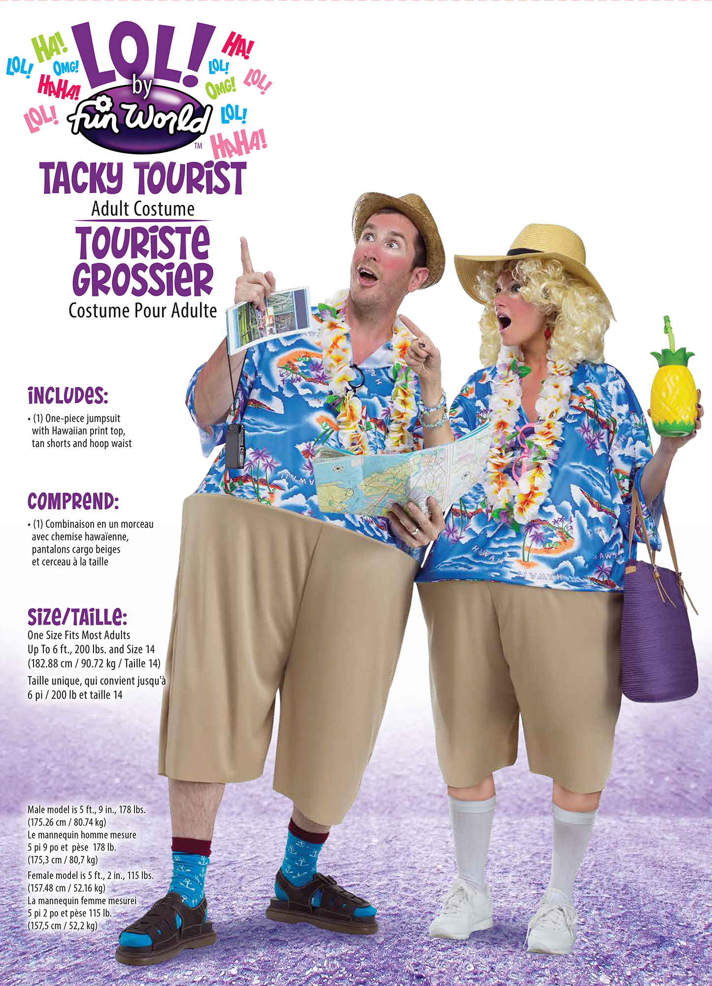 Tacky Tourist - Adult