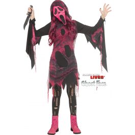 Pink Chrome GHOST FACE® - Child Costume