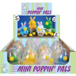 Mini Bunny Poppers in 4" Egg