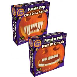 Pumpkin Fangs Glow-In-The-Dark Assortment